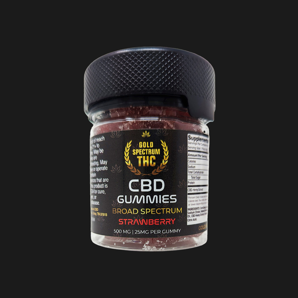Broad Spectrum CBD Gummies 600mg – Gold Spectrum