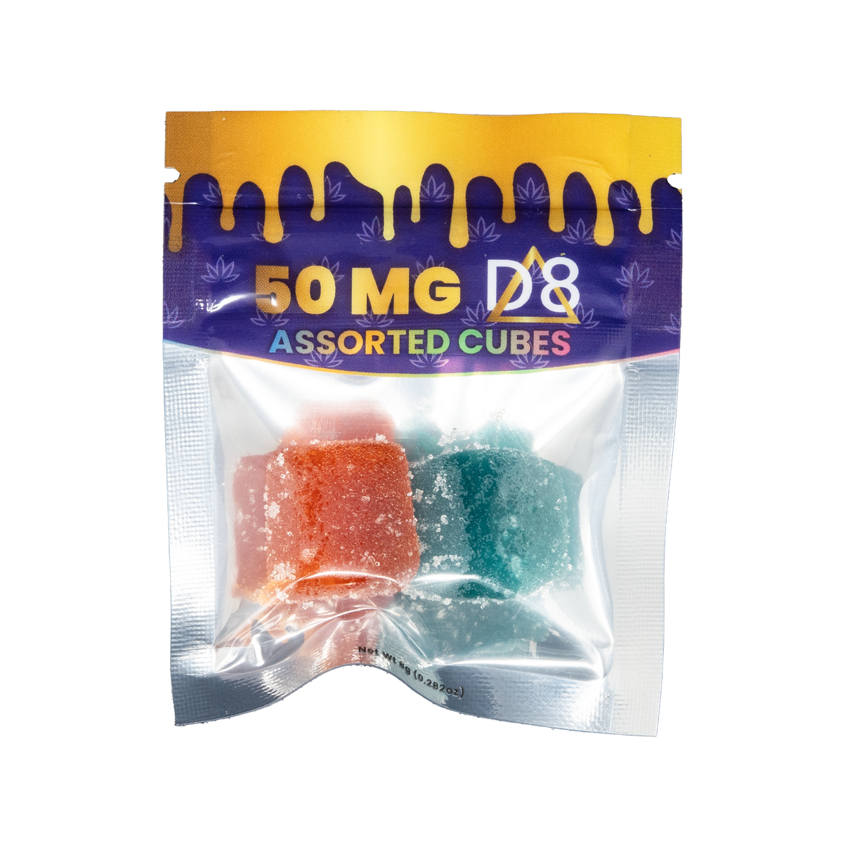 Gold Spectrum 50mg D8 Sample Gummies