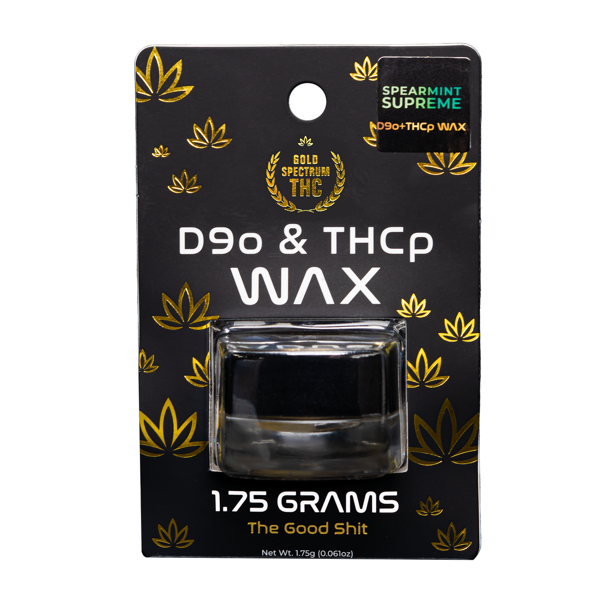 Delta 9o + THCp Wax 1.75g | Gold Spectrum