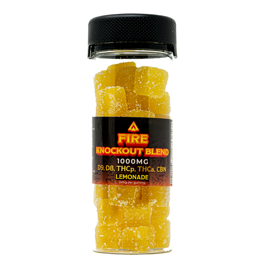 Fire Knockout Blend Gummies 1000mg – Gold Spectrum